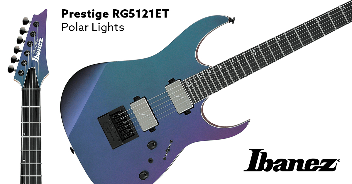 Ibanez Prestige RG5121ET • Polar Lights • EverTune Shop